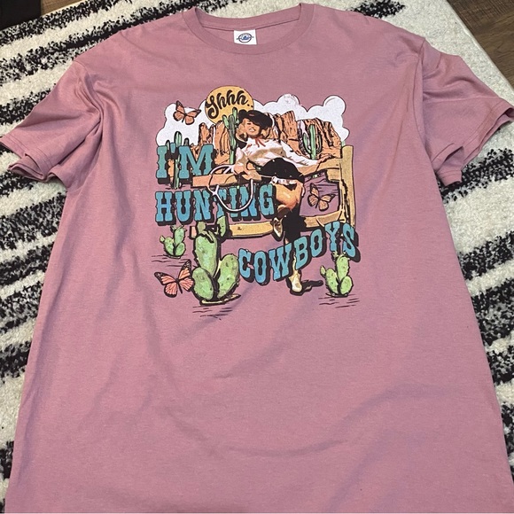 Tops | Shhh Im Hunting Cowboys T Shirt | Poshmark